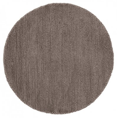 Runde tepper - Avafors Wool Bubble (brun)