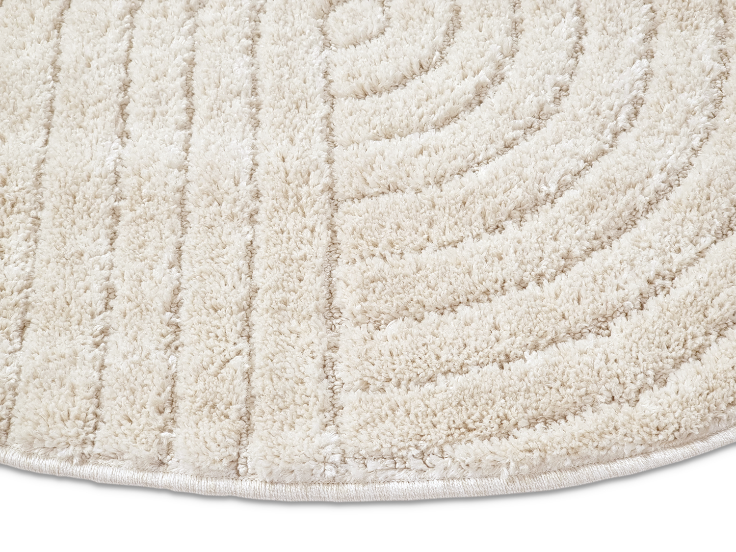 Runde tepper - Wendy (offwhite) - Trendcarpet.no